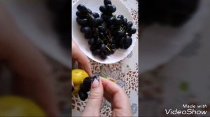 Ёж из фруктов. Быстро, просто и вкусно