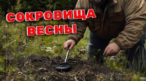 Сокровища Весны: Неожиданные Находки с Металлоискателем. Будьте бдительны, очень много клеща!!!