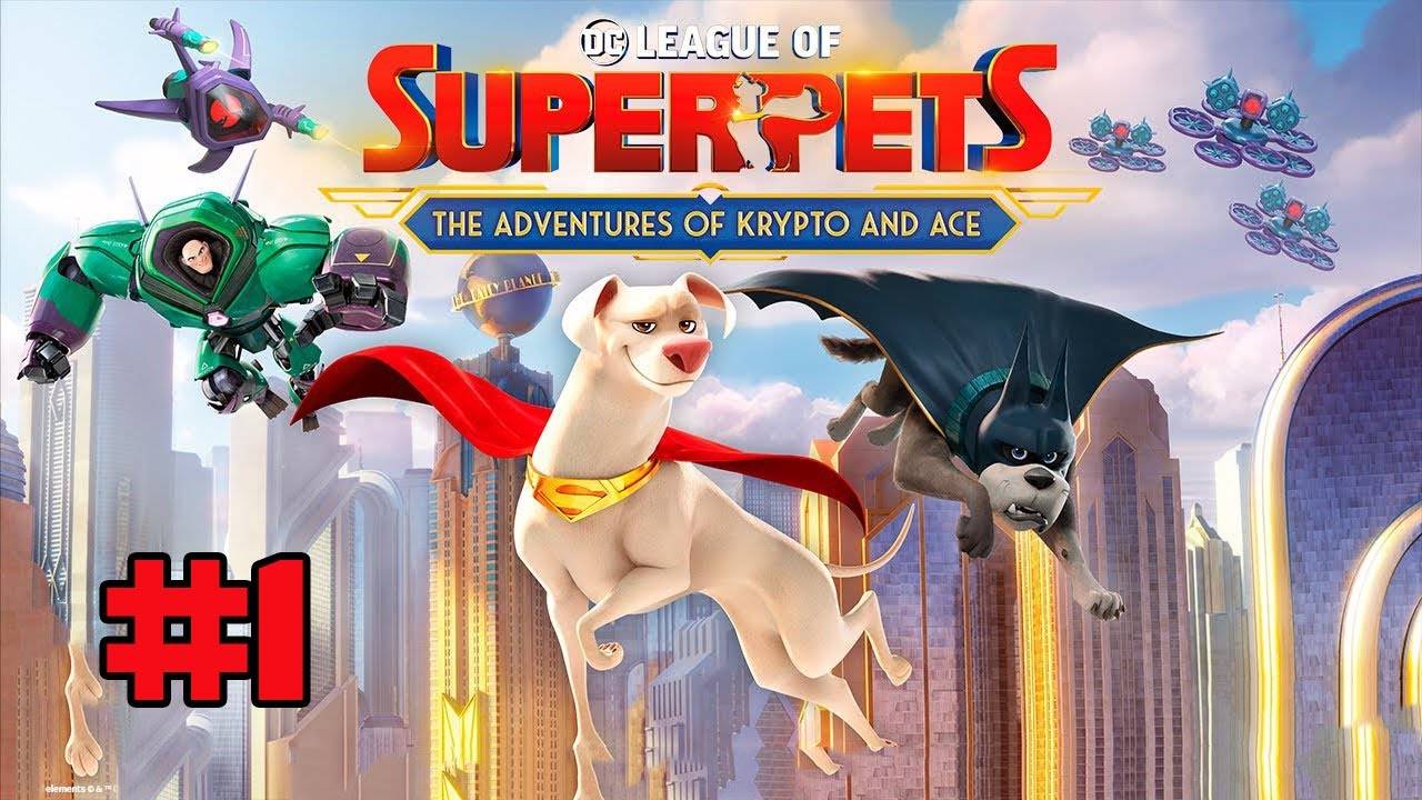 DC League of Super-Pets: The Adventures of Krypto and Ace (PC)-Приключения питомцев супергероев #1.