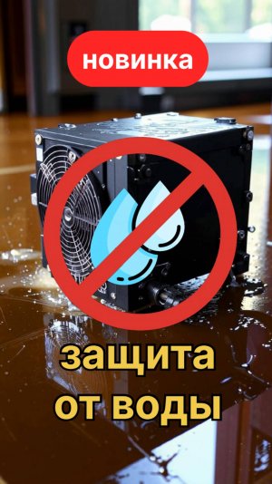 Защита от попадания воды на асик майнеры