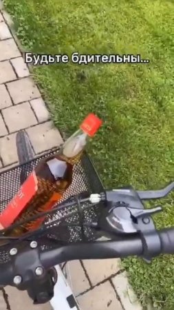 как правильно ездить на велосипеде из магазина?