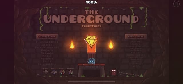 (Наконец-то)the underground  by funkyries (weekly level)