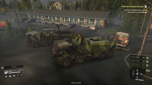 SnowRunner Прохождение Британская Колумбия ч19 Норт-Пик