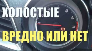 Сколько можно молотить на холостом ходу, без последствий для ДВС: ответ механика