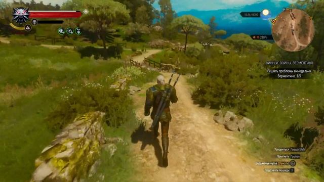 ВЕДЬМАК 3 Дикая охота THE WITCHER 3 WILD HUNT DLC КРОВЬ И ВИНО # 11 серия ВИННЫЕ ВОЙНЫ