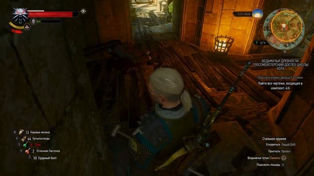 ВЕДЬМАК 3 Дикая охота THE WITCHER 3 WILD HUNT DLC КРОВЬ И ВИНО # 9 серия ГРОЗА ГАНЗЫ