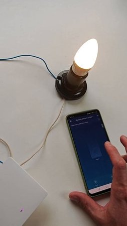 Умный выключатель света WIFI с нулем механический Tuya с Алисой