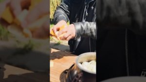 Шулюм из бараньей головы в афганском казане