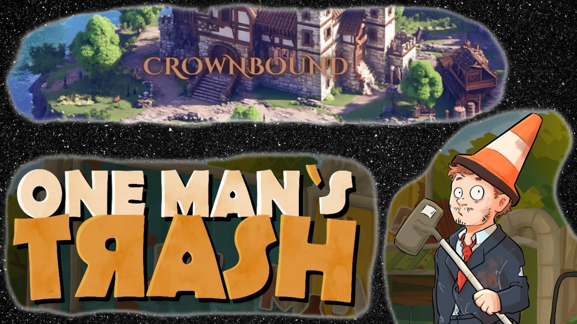 Вдлинце, ч.10 (Crownbound - Fantasy Kingdom Sim | One Man´s Trash) (запись стрима ВК Видео Лайв)