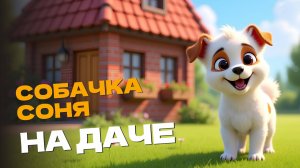 Собачка Соня на даче | Мультфильм для детей 🎬