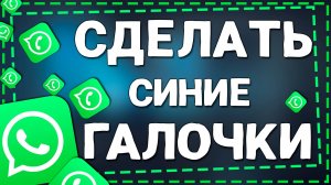 Как сделать синие галочки в Ватсап на Айфоне в 2025 году