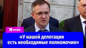 Заявление Владимира Мединского перед переговорами в Стамбуле 15 мая 2025