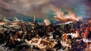 Peter von Hess - Crossing the Berezina River on 29 November 1812