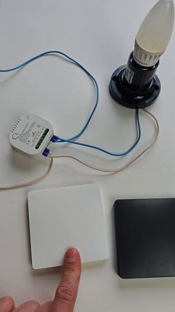 Беспроводной кинетический выключатель света RF 433 МГц Tuya Wifi Zigbee Алиса коротко