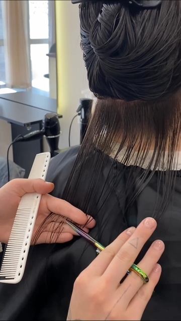 😻Легкий контуринг, чтобы придать рельеф окрашиванию🤗