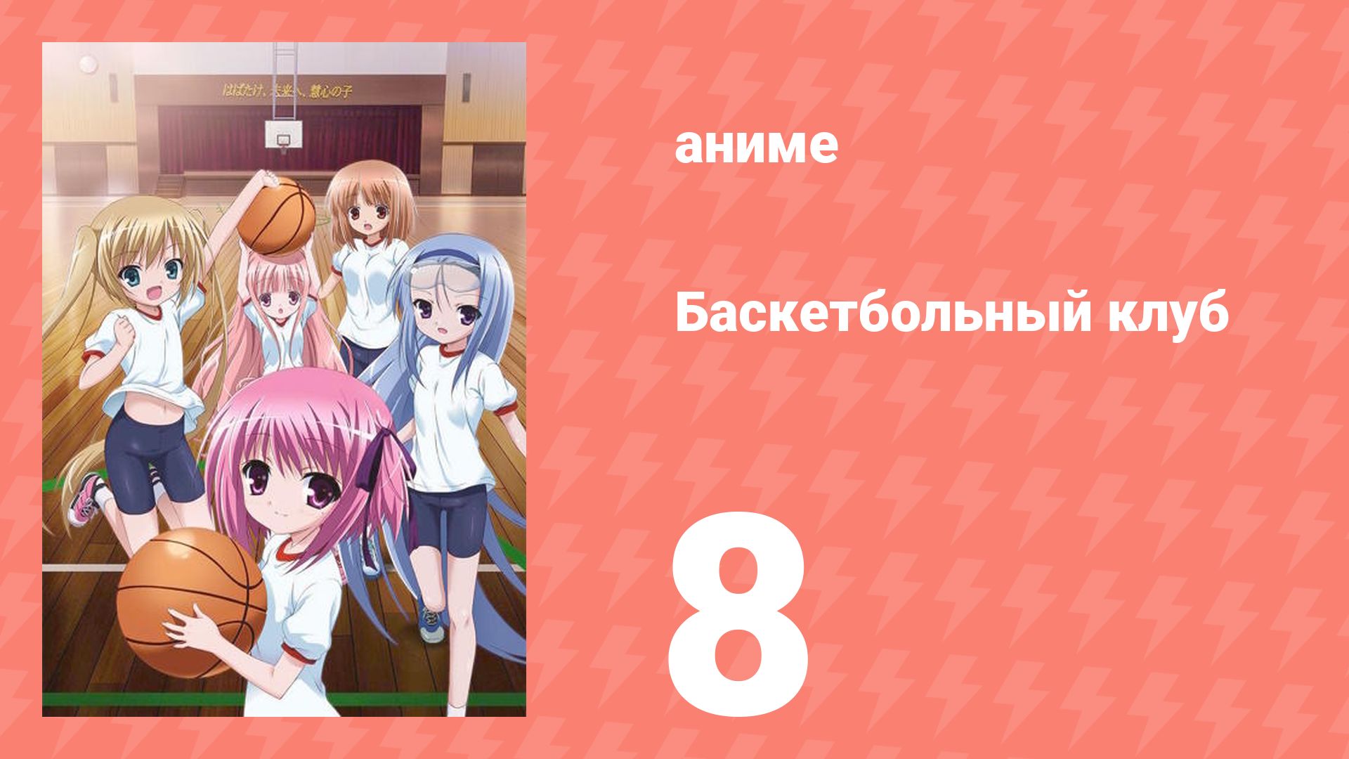 Баскетбольный клуб 1 сезон 8 серия (аниме-сериал, 2011)