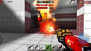 Против всех в бассейне в Pixel Gun 3D