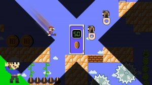 Повышение уровня: Mario устраивает разгром в лабиринте  E X P A N D I N G