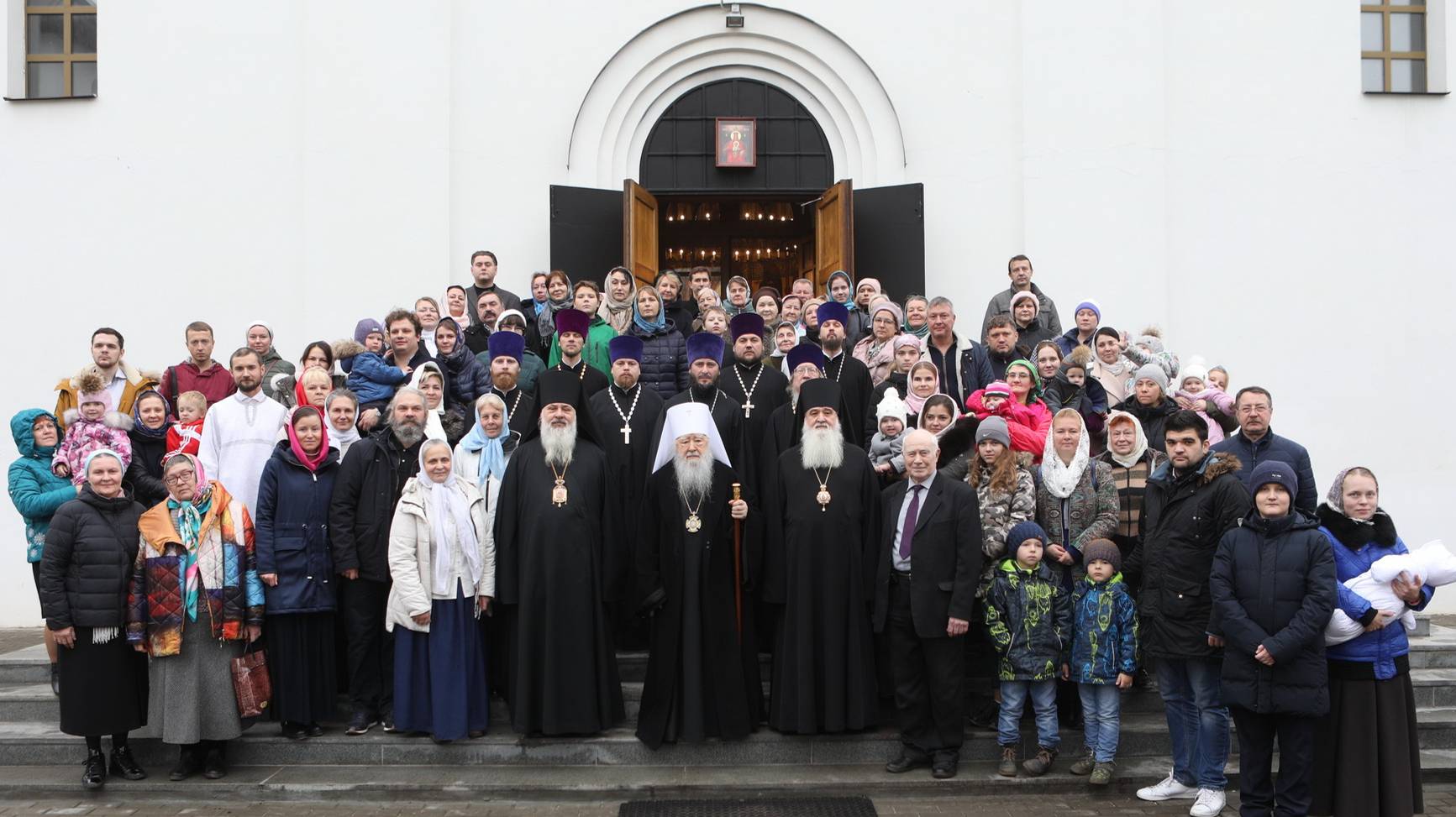 Великое освящение храма Державной иконы Божией Матери пос. Кратово Раменского района 17.11.2019 г.