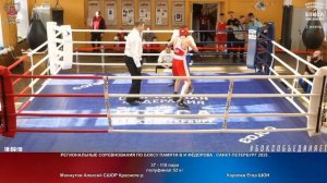 118 пф 52 кг Махмутов Алексей СШОР Красногв.р. Королев Егор ШОН