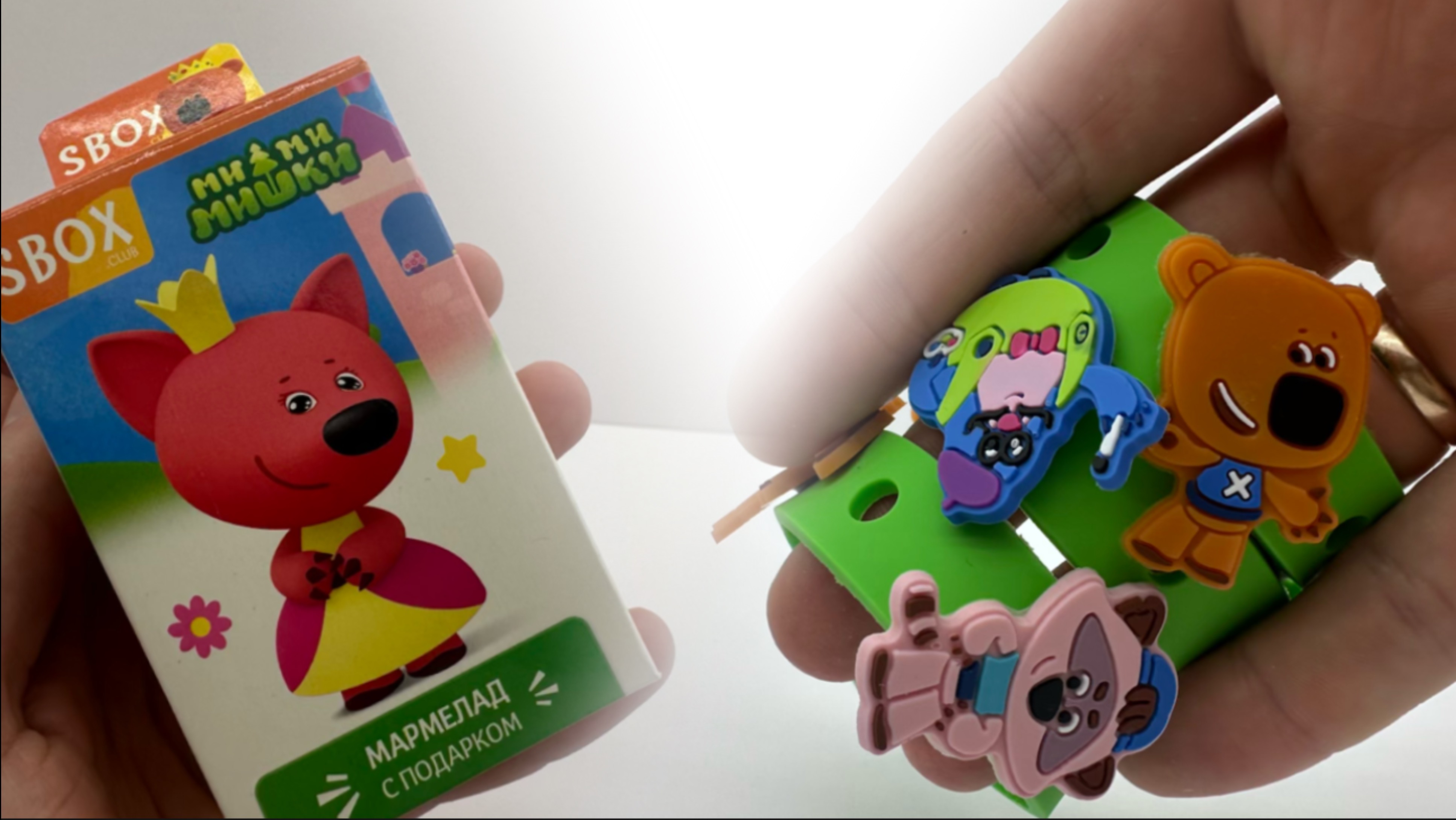 МИ МИ МИШКИ , открываю сюрпризы Свит Бокс