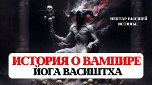 ИСТОРИЯ О ВАМПИРЕ, ЙОГА ВАСИШТХА