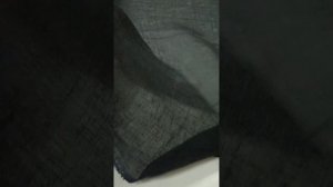 Вуаль льняная черная марлевка 100% , арт 12311 на сайте limotiv.ru