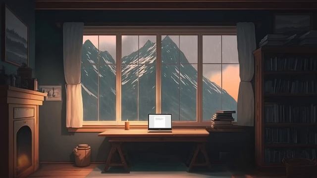 Дождливый Расслабляющий Лофи LoFi Hiphop Chillhop Mix для Учебы, Сна, Работы Лофи музыка Lofi Music