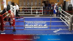 140 финал 75 кг Горошилов Николай СШОР Красногв.р. Абдуллаев Баганд Комета