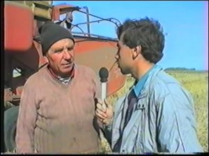 уборка урожая п.Поспелихинский 2002г