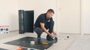 Монтаж сплошного теплого пола с саморегуляцией Daewoo Enerpia