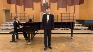 G.B.Pergolesi ”Stabet Mater #4”; р.н.п. “Вижу чудное приволье”. Солист Алексей Розов (13 лет)