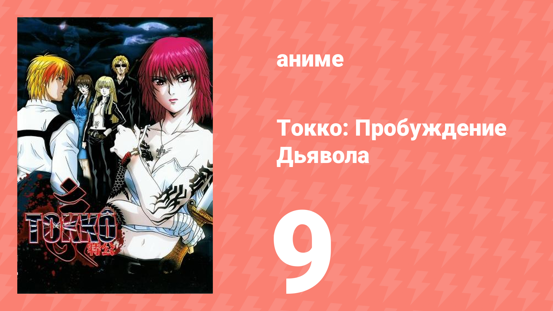 Токко: Пробуждение Дьявола 9 серия (аниме-сериал, 2006)