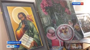 Живопись помогла осужденной шаховской колонии побороть наркозависимость.
