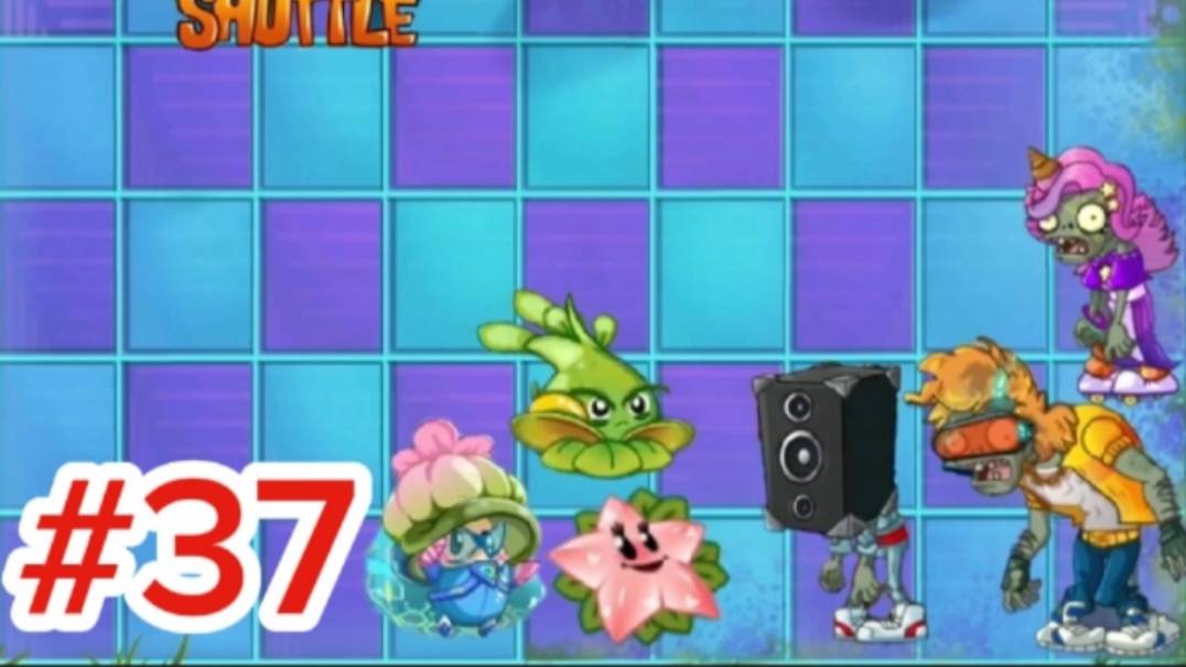 Открыл семена Бубу! Plants vs zombies 2 SHUTTLE #37