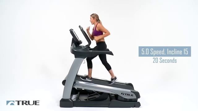 Тренировка на беговой дорожке True Alpine Runner
