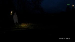 Ghost in the dark. Призрак в темноте.