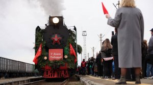 Анонс специального репортажа о ретропоезде. ТК «Первый Советский»