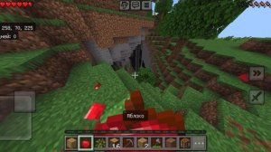 Прохождение Minecraft PE ч.1 | НАШЛИ ЖЕЛЕЗО | ПОДСТАВА ОТ ЗОМБИ!