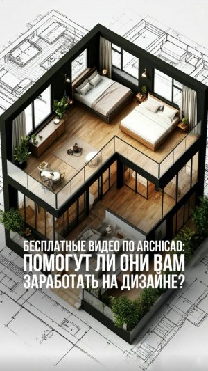 Бесплатныпе видео по Archicad: помогут ли они вам заработать на дизайне?