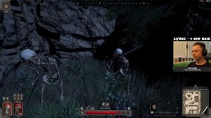Папа в темном подземелье. Dark and Darker