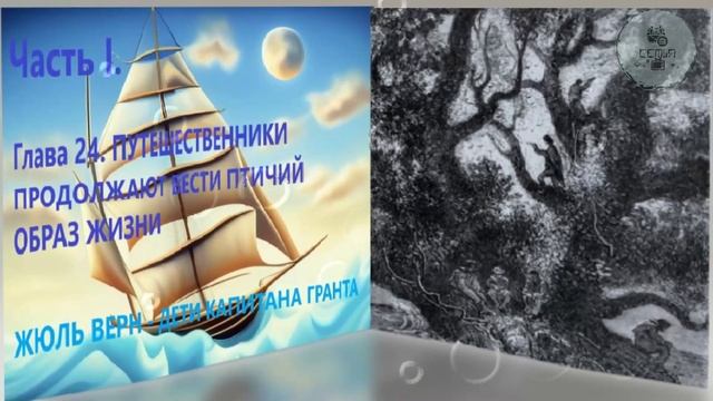Глава 24 ПУТЕШЕСТВЕННИКИ ПРОДОЛЖАЮТ ВЕСТИ ПТИЧИЙ ОБРАЗ ЖИЗНИ ЖЮЛЬ ВЕРН ДЕТИ КАПИТАНА ГРАНТА ЧАСТЬ 1
