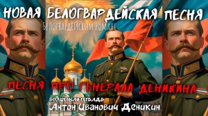 Волшебная тетрадь. "Антон Иванович Деникин". Новая белогвардейская песня про генерала Деникина.