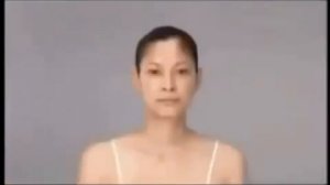 Японский массаж лица асахи.