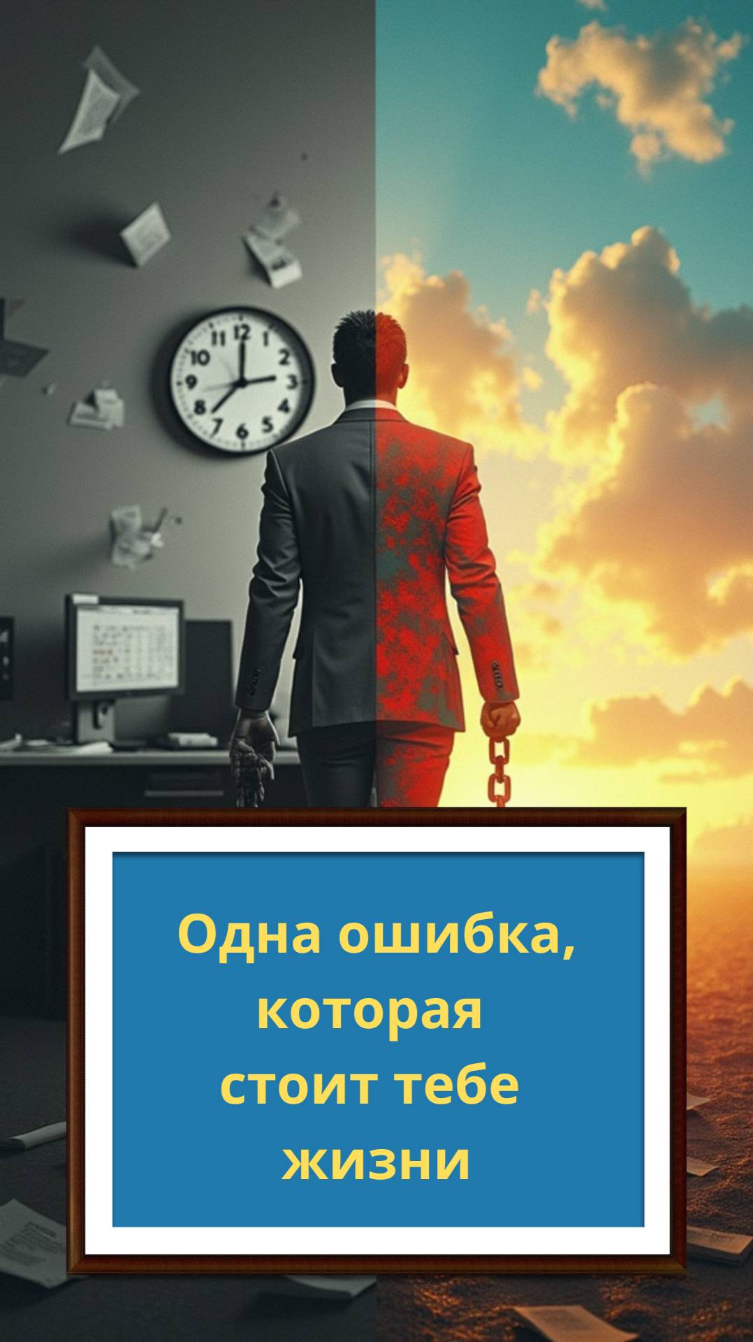Одна ошибка, которая стоит тебе жизни.
