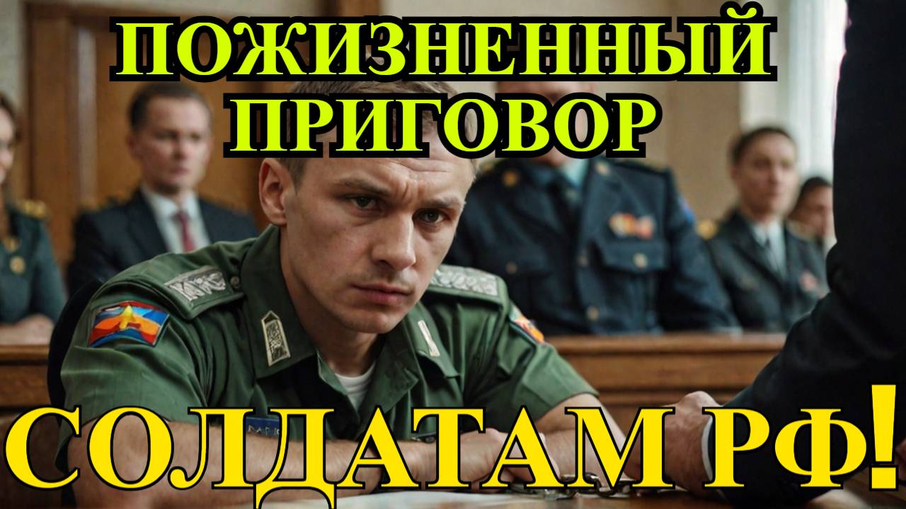 Пожизненные приговоры российским военным за убийство семьи!