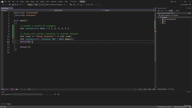 20. Containers and Iterators