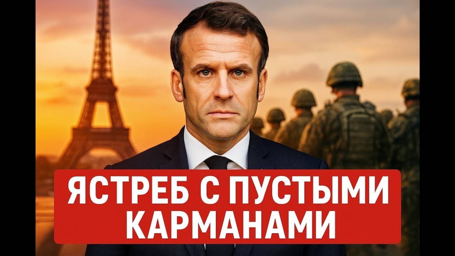 Ястреб с пустыми карманами попытка Макрона борзануть Москве обернулось конфузом