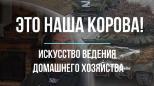 Это наша корова!