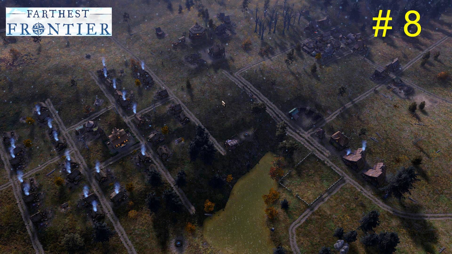 Гиперборея # 8. Зачистка волчьих логов. Расширение и развитие поселения. Farthest Frontier